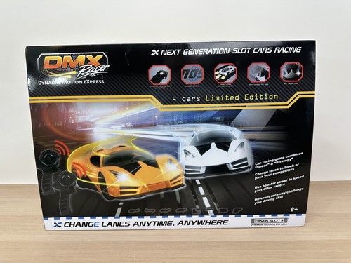 DMXSLOTS Exclusive Stock Car Racing Set (4 Cars Included) Limited ...