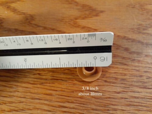 4 THERMA-TRU DOOR THRESHOLD SCREW COVER CAPS LITE WOOD COLORED SILL DOOR | eBay