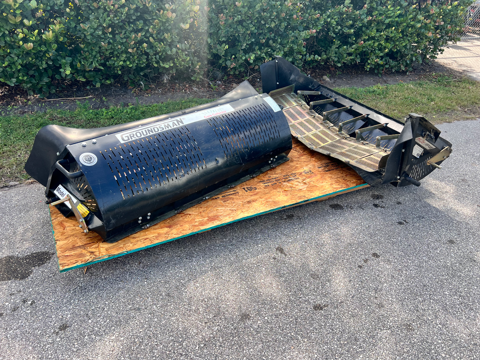 Groundsman FC14 Flexblade Core Collector Attachment for Toro 648 ...