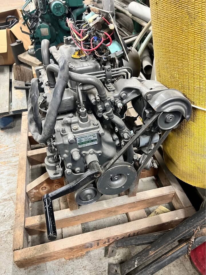 Yanmar 3GM , Yanmar Marine Diesel Engine RUNS PERFECT - with gear and ...