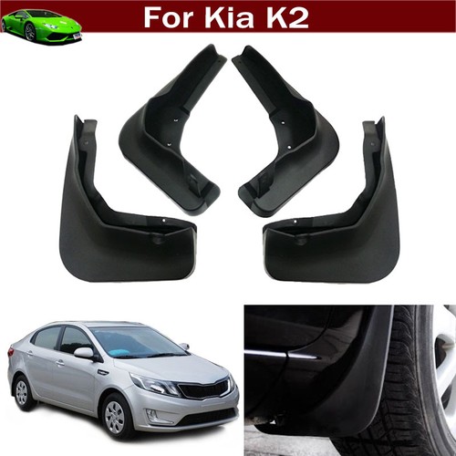 4x Car Mud Flaps Splash Guards Fender Mud Guards for KIA Rio K2 Sedan ...