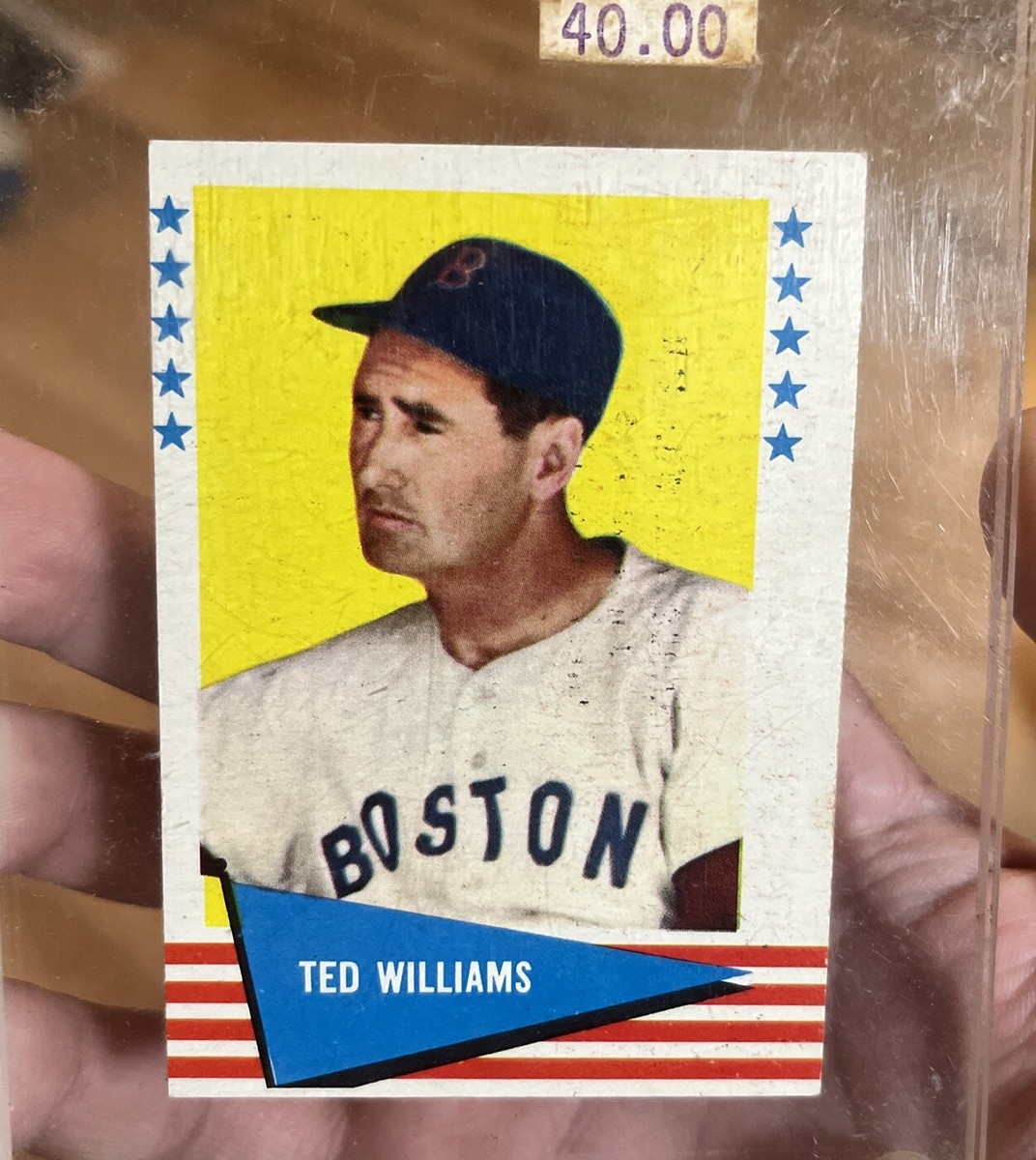 Ted Williams Honkbalspeler 2025 Topps Series 1 Ted Williams Boston Red