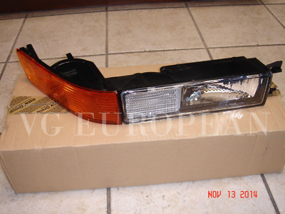 BMW E31 8-Series Genuine Front Left Turn Signal Light Lens 840i 840ci ...