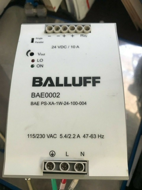 Balluff Bae0002 Electrical Power Supply Accessory Single-phase 115-230vac for sale online | eBay