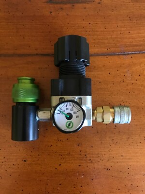 Amped airsoft regulator HPA SLP Regulator - Black/Green | eBay