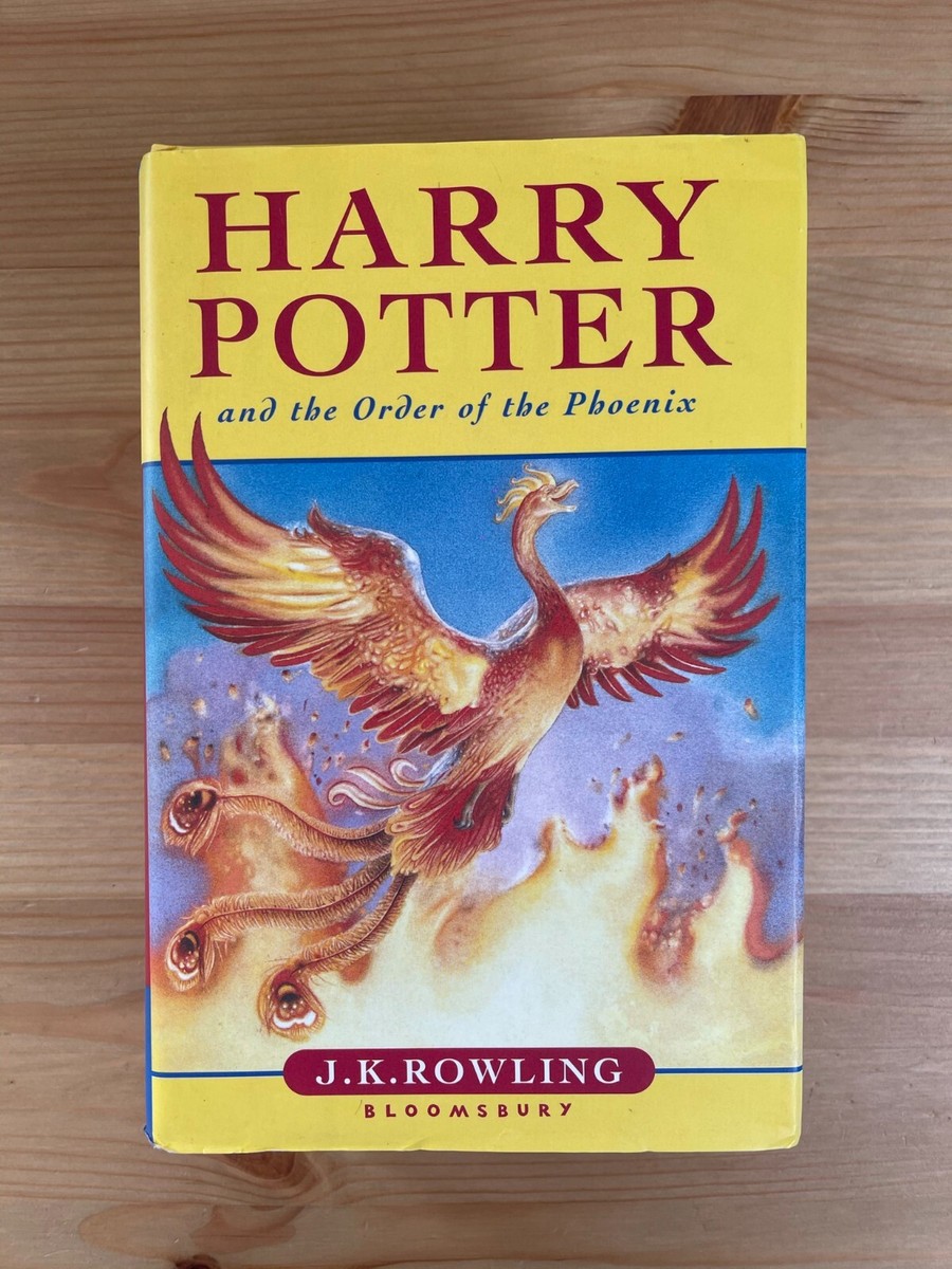 Harry Potter And The Order Of The Phoenix Book Cover