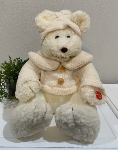 PBC Int Chantilly Lane Ivory Singing Musical Plush Bear "White ...