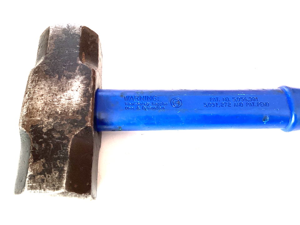 BLUE POINT by SNAP ON 6 Pound Heavy Duty Fiberglass Handle Sledge ...