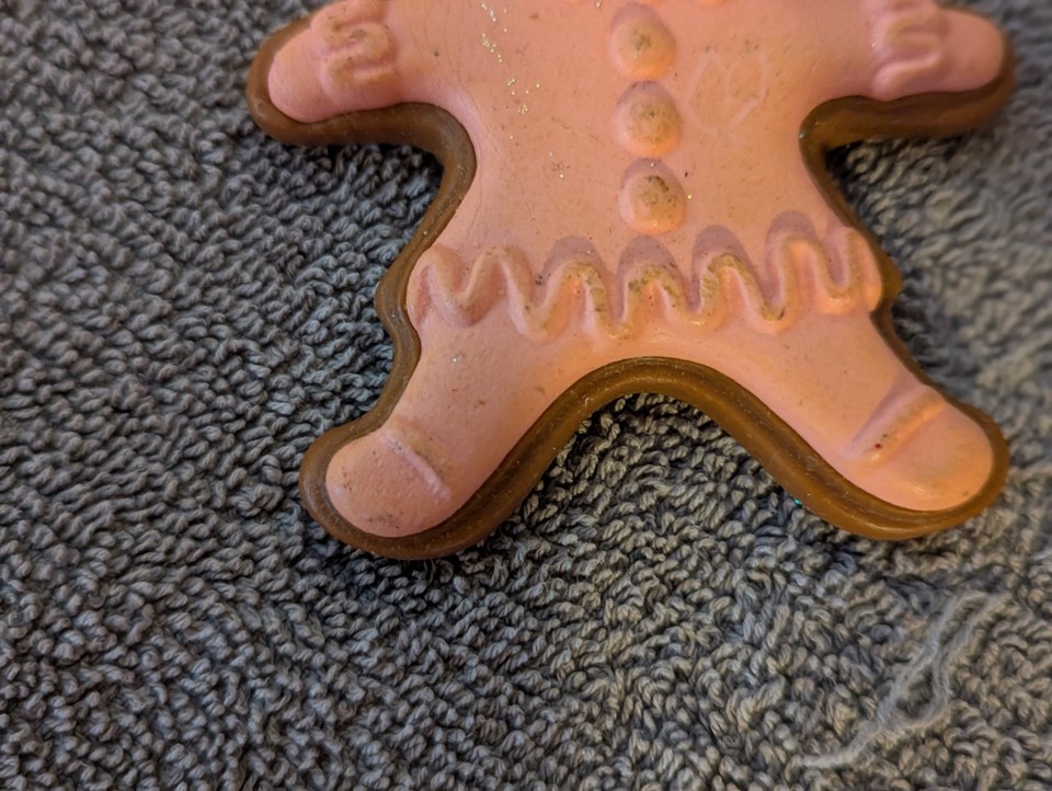 VTG 1981 Avon GingerBread Joys Ornaments Boy/Girl AppleSpice Wax ...