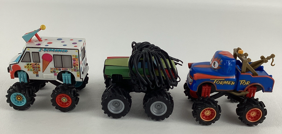 Disney Pixar Cars Toons I-Screamer Tormentor Rastacarian 1:64 Monster ...