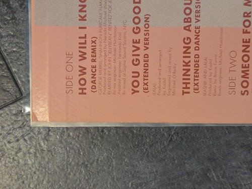 Whitney Houston Whitney Dancin' Special LP 1986 Japan 20RS-69 Dance Pop ...