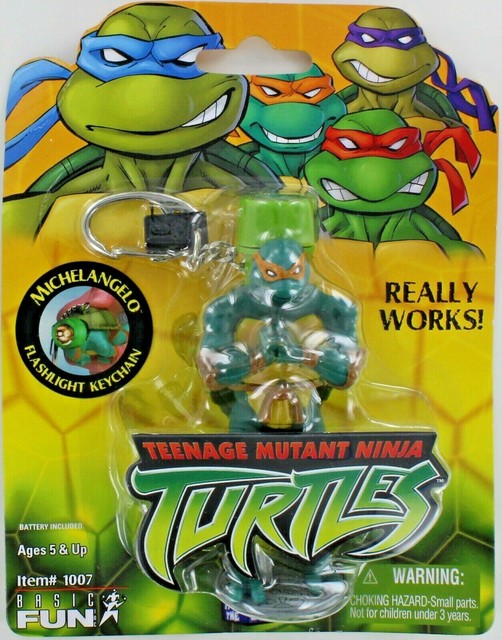 Teenage Mutant Ninja Turtle Donatello Keychain Flashlight Retired Item ...