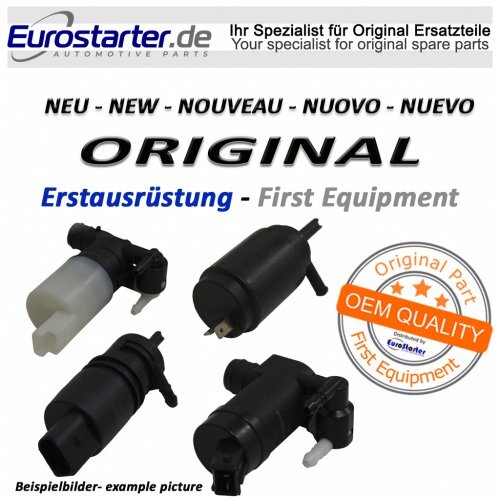 1* Waschwasserpumpe Scheibenreinigung 82171135 Neu Original OEM für ...