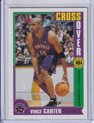 2001-02 Topps Heritage - VINCE CARTER - #3 Crossover - Raptors | eBay