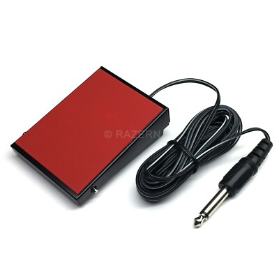 NEW Philmore Momentary Foot Pedal Switch with 10 ft Cord 1/4" Plug Push ...