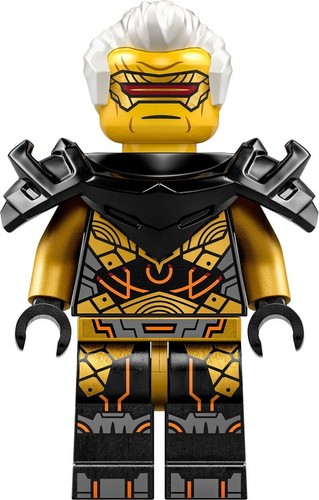 LEGO NINJAGO RAPTON MINIFIGURE njo821 NEW FROM 30650 w/TRANS-ORANGE ...