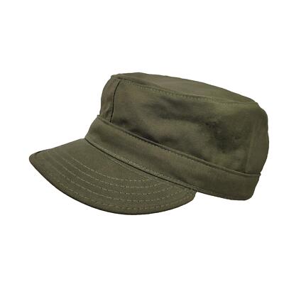 Genuine US Army Cap Military Combat Patrol Ranger Field Fidel Castro Hat Olive | eBay