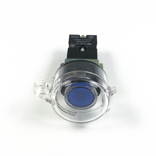 1 PC Clear 22mm Round Push Button Switch Protector Protective Cover ...