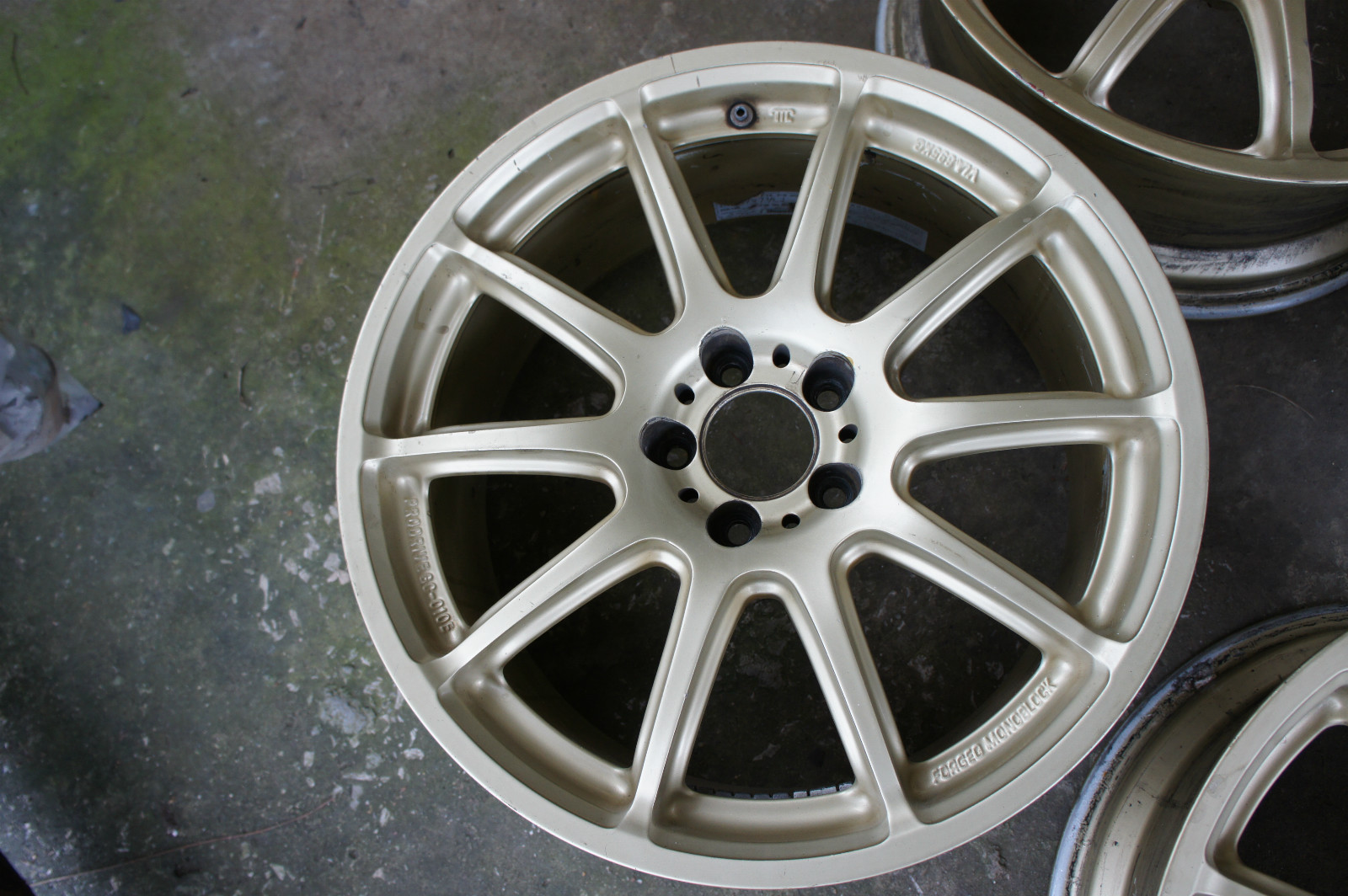 JDM 17" Prodrive GC010E gc010 wheels monoblock 5x100 sti for gda gf8 ...