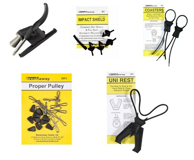 Breakaway Cannon Impact Shields Nylon Coaster Proper Pulley Uni Rest ...