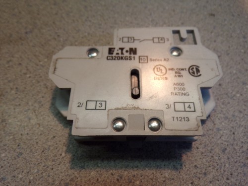 Eaton C320KGS1 10 Series A2 A600 P300 Rating T1213 Contact *FREE ...