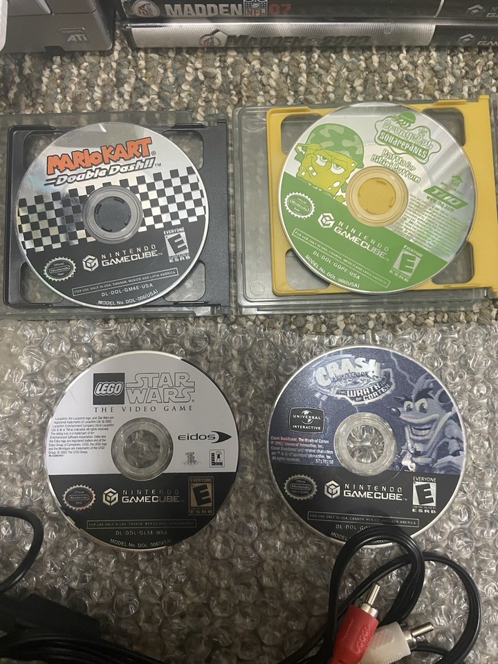 GameCube Console Bundle Lot x12 Games. Everything Tested. Double Dash ...