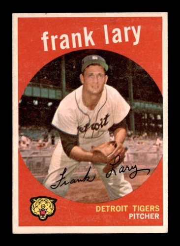 1959 Topps #393 Frank Lary EX/EX+ X3294643 | eBay