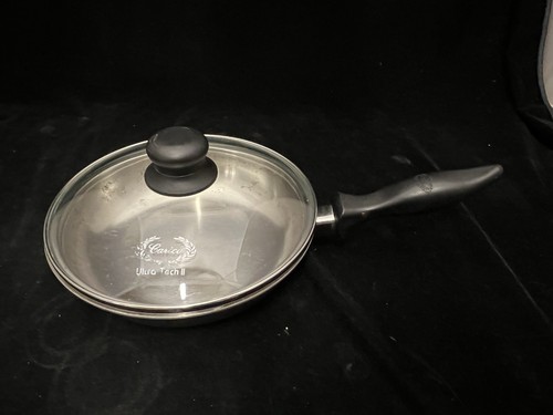 Carico Ultra-Tech II Ultra Core T304SS 9" Sauce Pan With Glass Lid | eBay