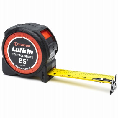 Lufkin Control Series Engineers Tape Measure,Lock Button,Matte Finish,1 ...