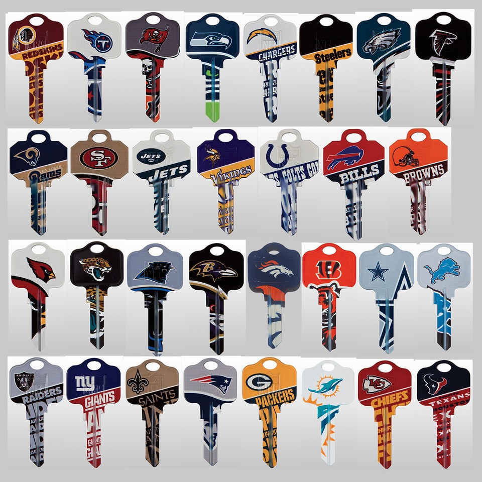 NFL Officially Licensed Football Team Atlanta Falcons Key Blank ...