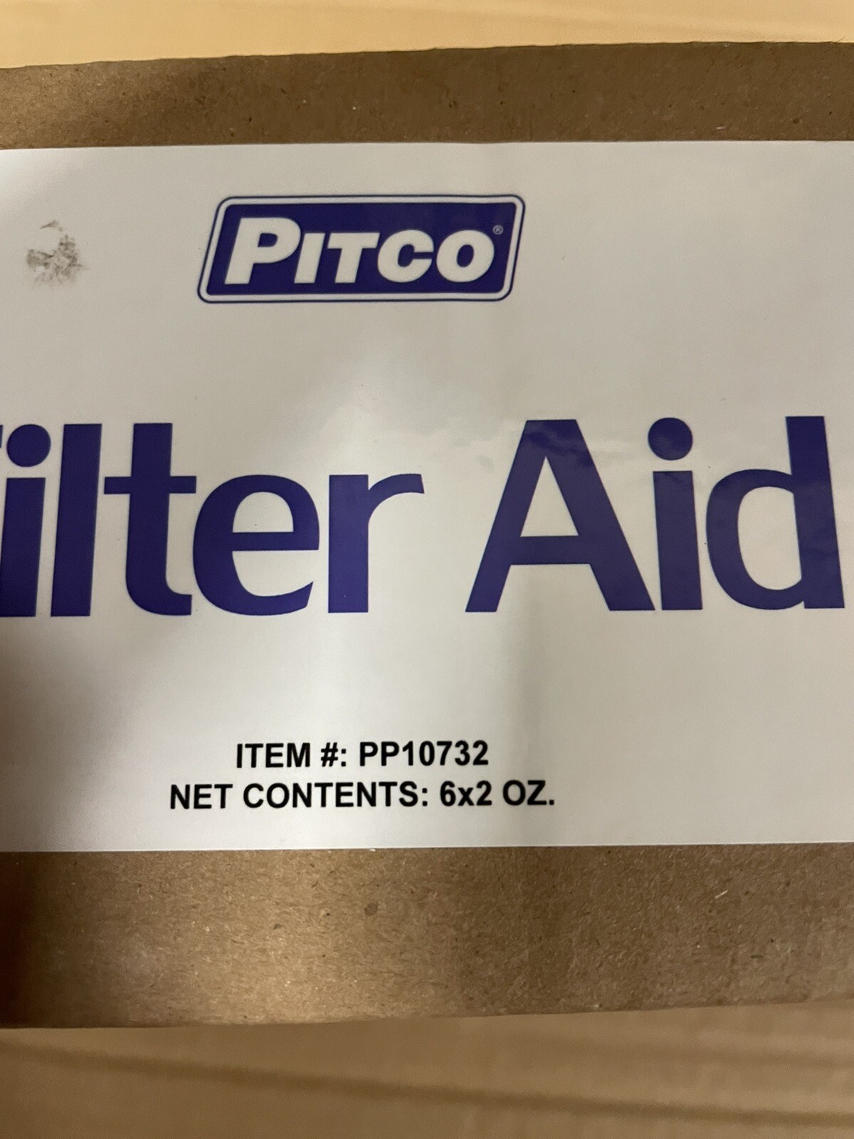 Pitco FILTER AID, PP10732 (FRYER FLITER), POWDER 6/2 OZ. PKGS | eBay