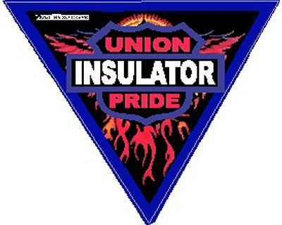 Insulator union pride triangle sticker Ci-13 | eBay