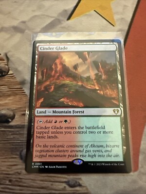 MTG Cinder Glade Commander Masters Regular #0991 | eBay
