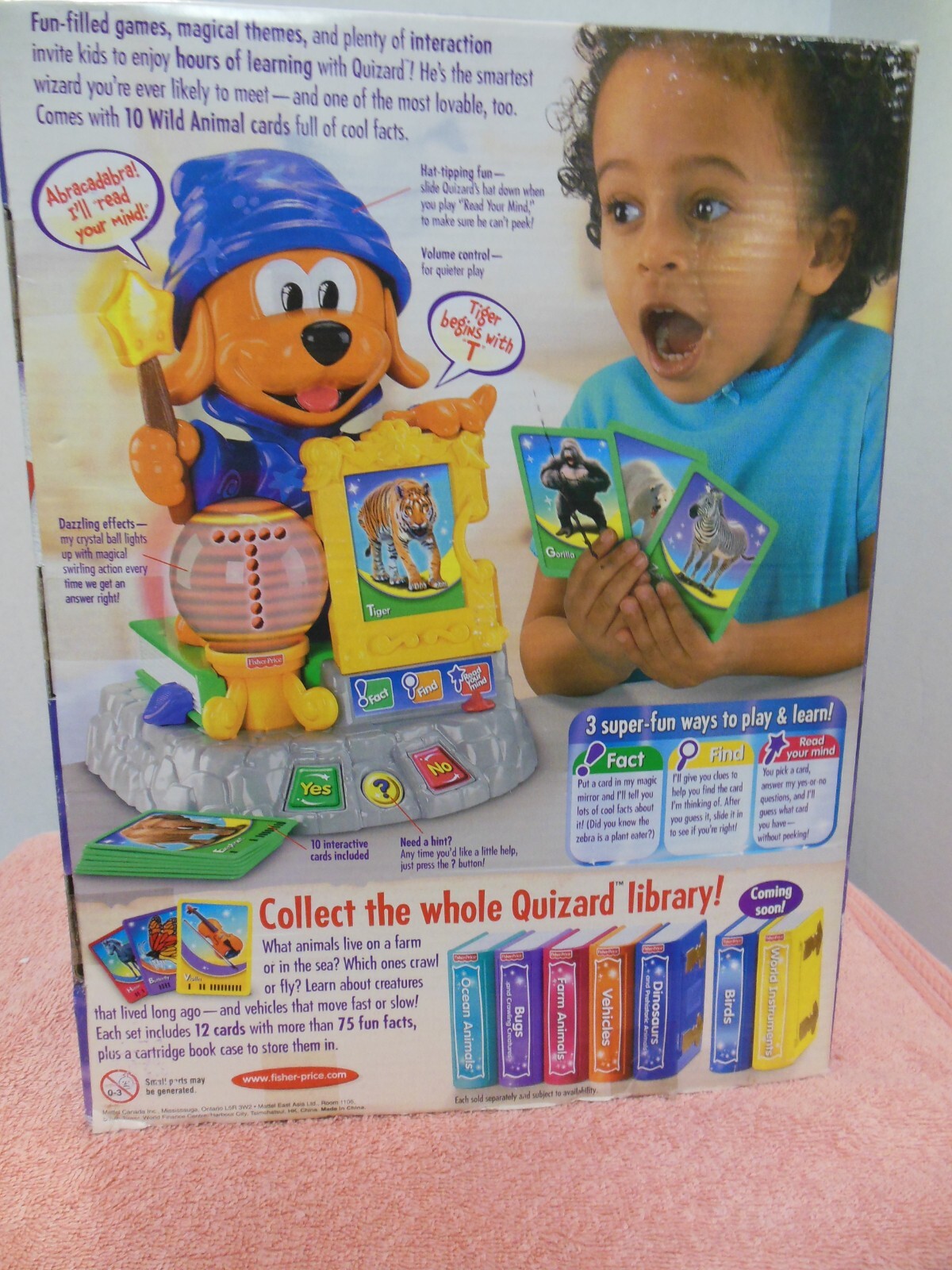Quizard By Fisher Price Learning Wizard Makes Learning Fun /NRFB see ...
