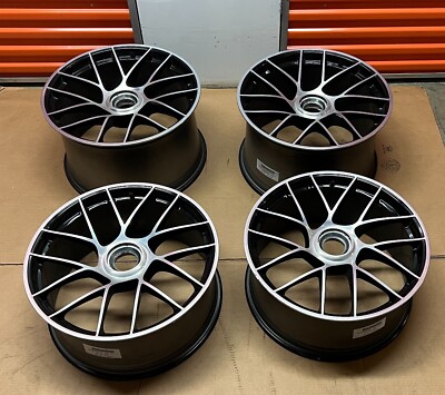 OEM Porsche 911 991 Turbo S 20" Wheels Rims Set - Center Lock | eBay