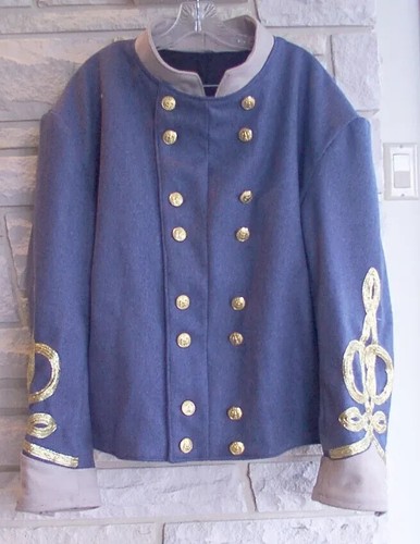 Confederate General's Cadet Gray Shell Jacket, Civil War, New | eBay