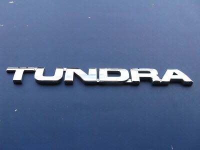 07 08 09 10 11 12 13 TOYOTA TUNDRA SIDE DOOR CHROME EMBLEM LOGO BADGE ...