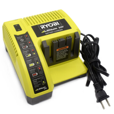 Genuine 24 Volt Ryobi OP242 OP140 Lithium Battery Charger Power Tested ...