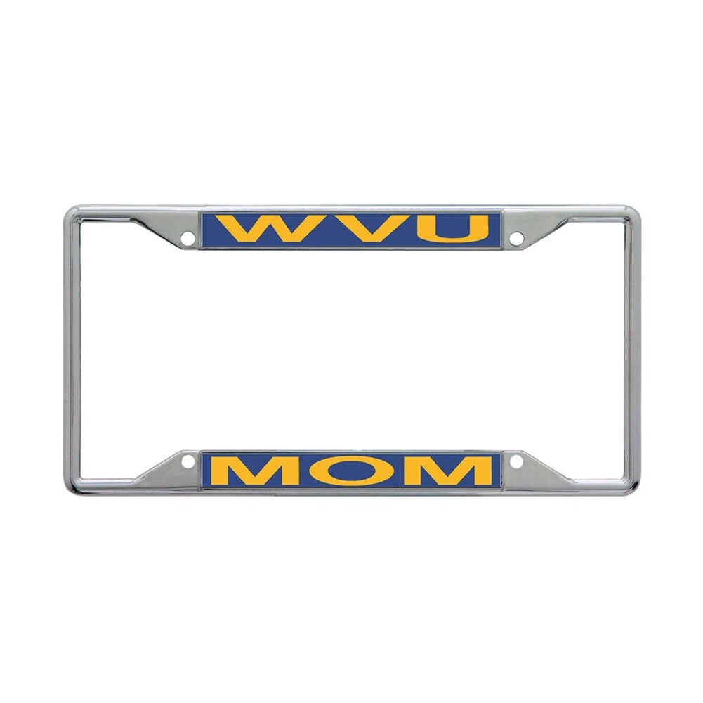 West Virginia Mountaineers Metal Inlaid Acrylic License Plate Frame ...