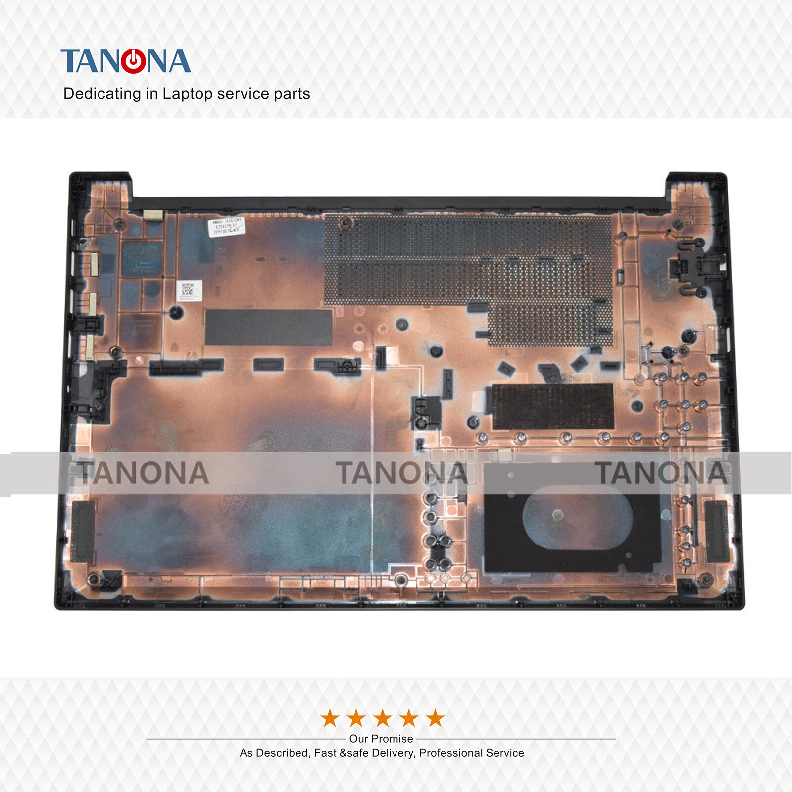 New 5CB0S95326 Black For Lenovo Thinkpad E15 Base Cover Lower Case ...