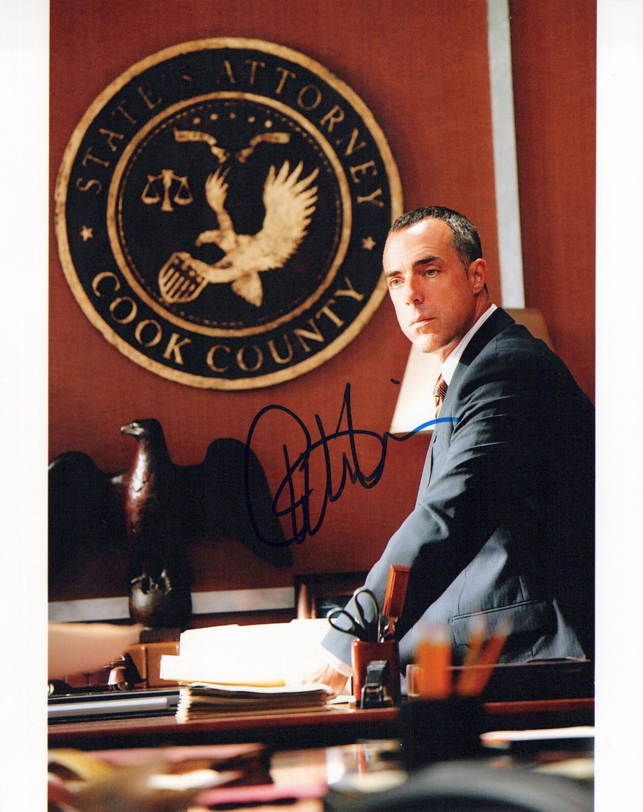 Titus Welliver The Good Wife autographed photo signed 8x10 #3 Glenn ...