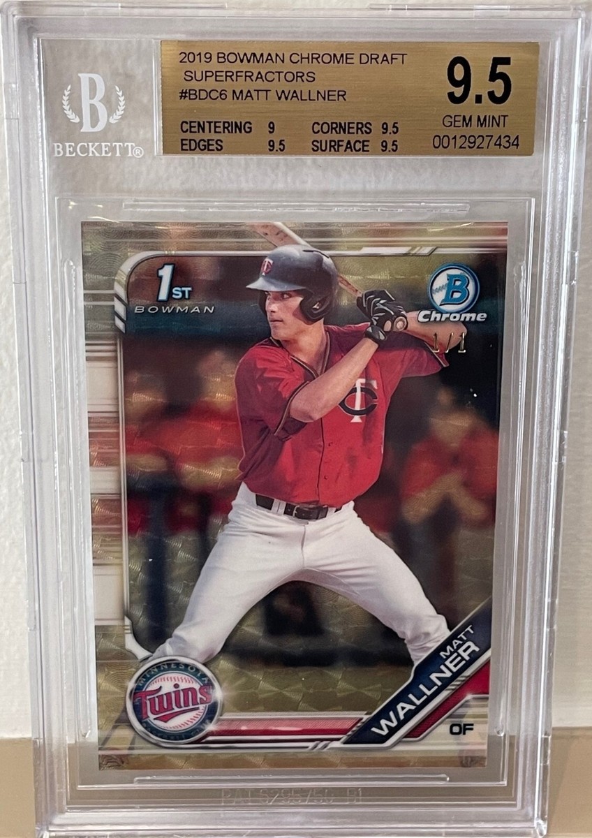 outlet clearance 0.5 2023 1st Bowman Chrome 1/1 Superfractor