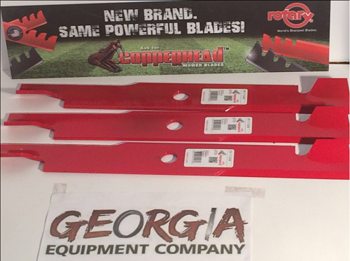 3 USA BLADES FOR 60" DECK EXMARK 103-6403-S LAZER Z S/N # 540,000 ...