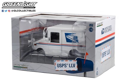 1:18 GREENLIGHT *USPS* LLV Mail Delivery Truck UNITED STATES POSTAL ...