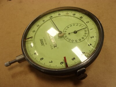 Federal No. E3BS-R1 Dial Test Machinist Indicator .0001" Mill Metal ...