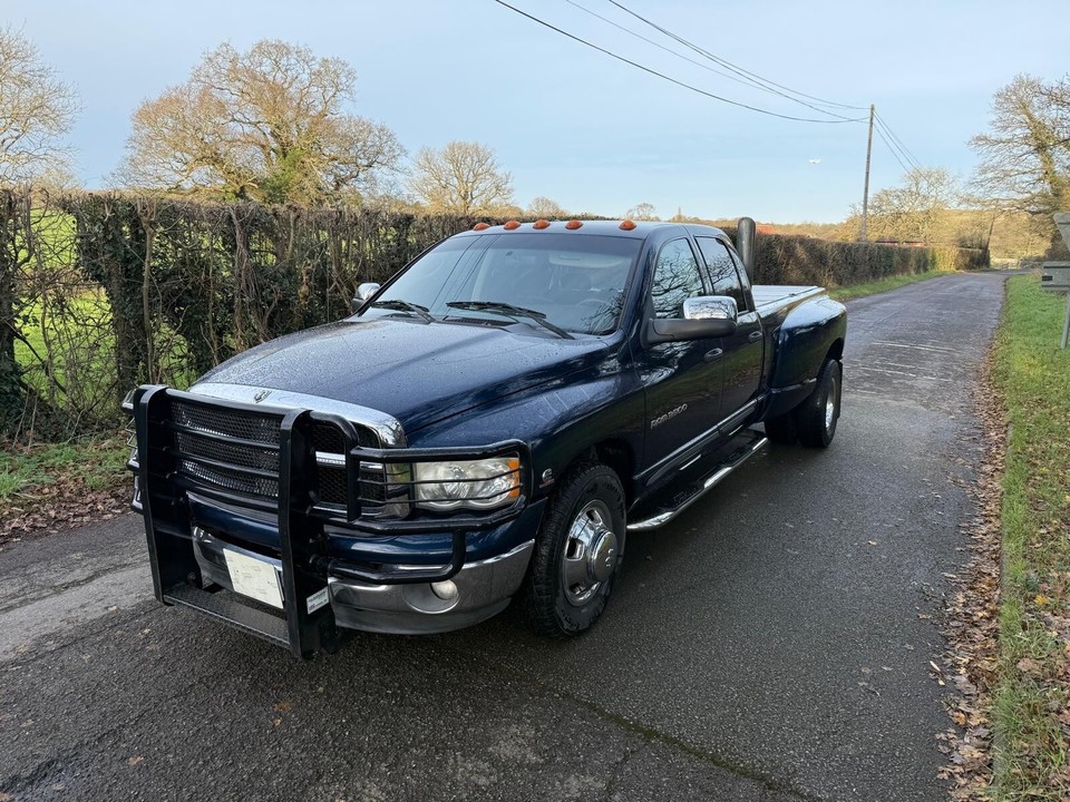 DODGE RAM 3500 DUALLY, CUMMINS 5900, 85,000 MILES, 2004, STACK PIPES ...
