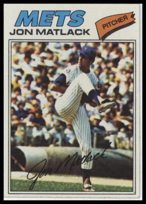 1977 Topps #440 Jon Matlack - New York Mets | eBay