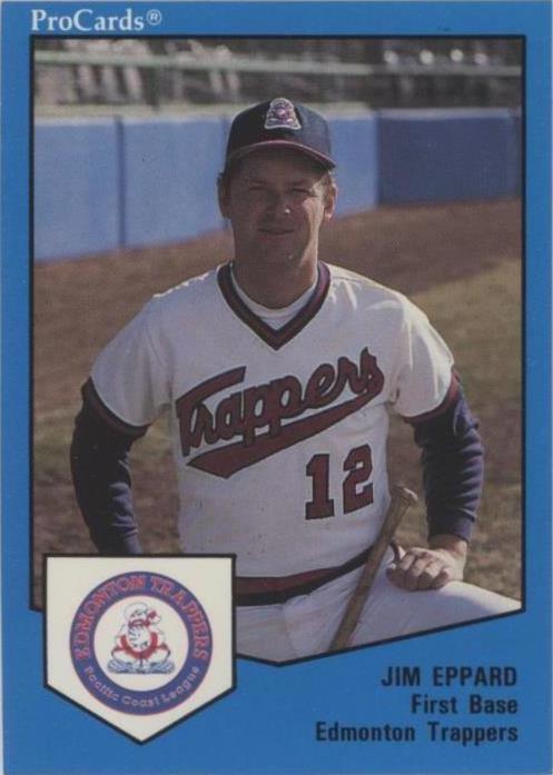 1989 ProCards Minor League Team Sets - Jim Eppard #548 for sale online ...