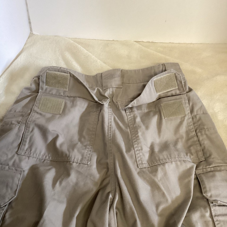Tru Spec Tactical Pants Men Size 30-32 Regular Khaki Cargo Police ...