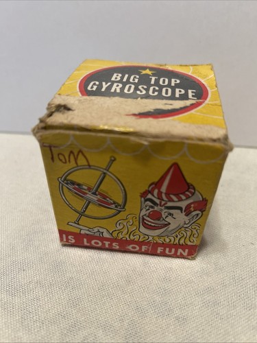 Vintage Big Top Gyroscope In Original Box | eBay